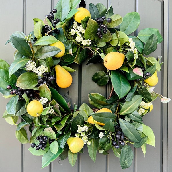 Fruit Wreath - Etsy