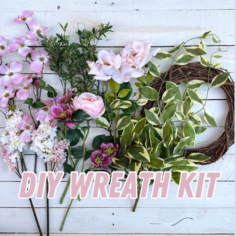 Spring Wreath - Etsy