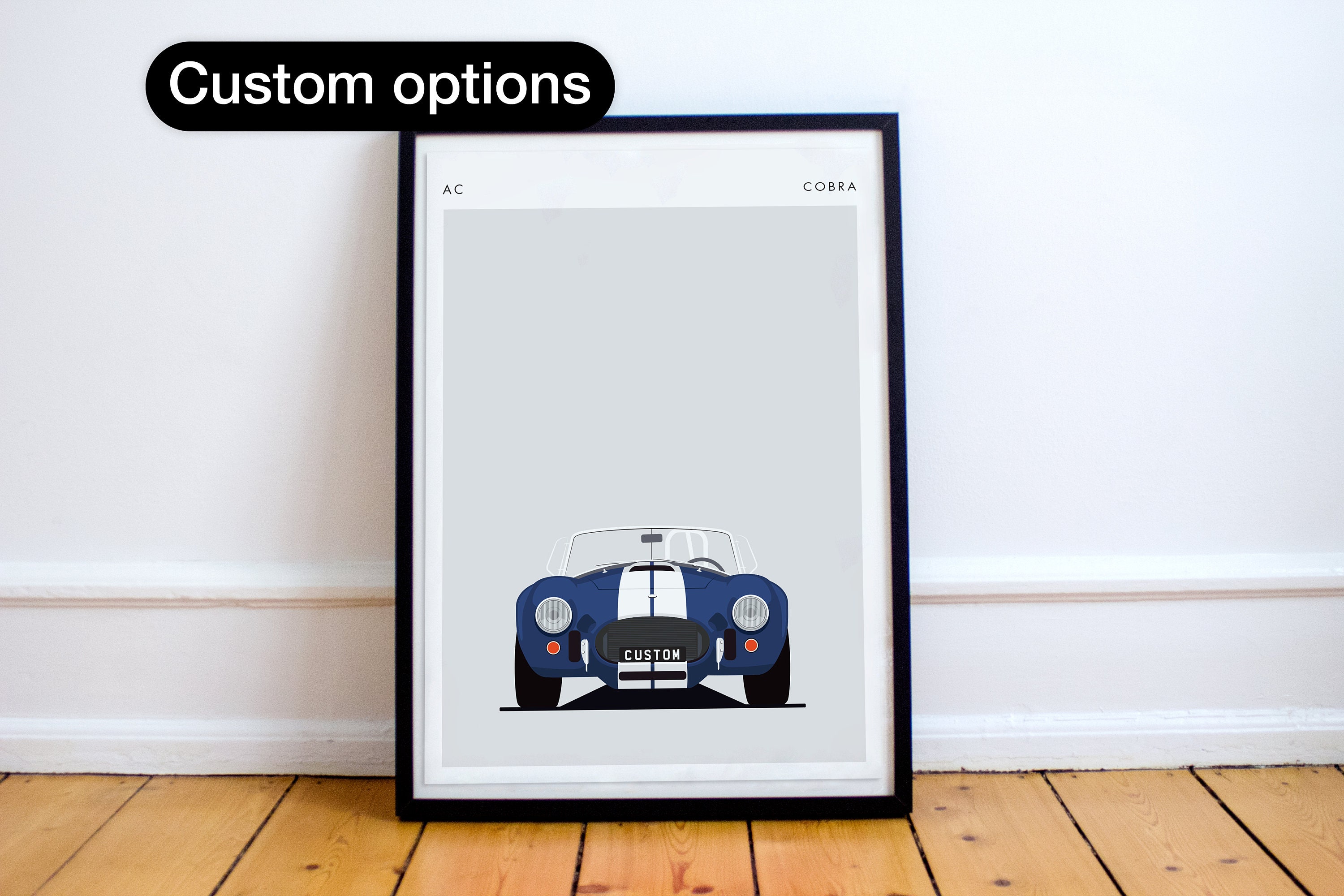 AC Cobra Print - Custom Reg / Custom Colours / Digital File Option ...