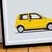 Fiat Cinquecento Print - Inbetweeners - Custom Colours / Digital File ...