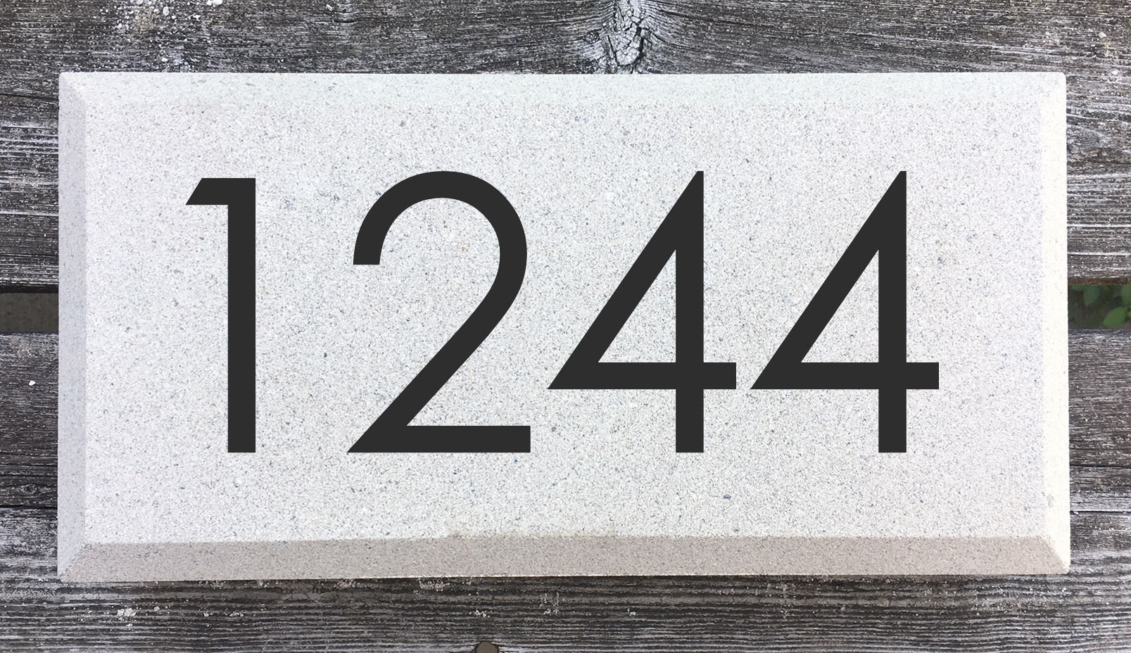 Address Stone, House Numbers, Address Number, Custom Stone Signs ...