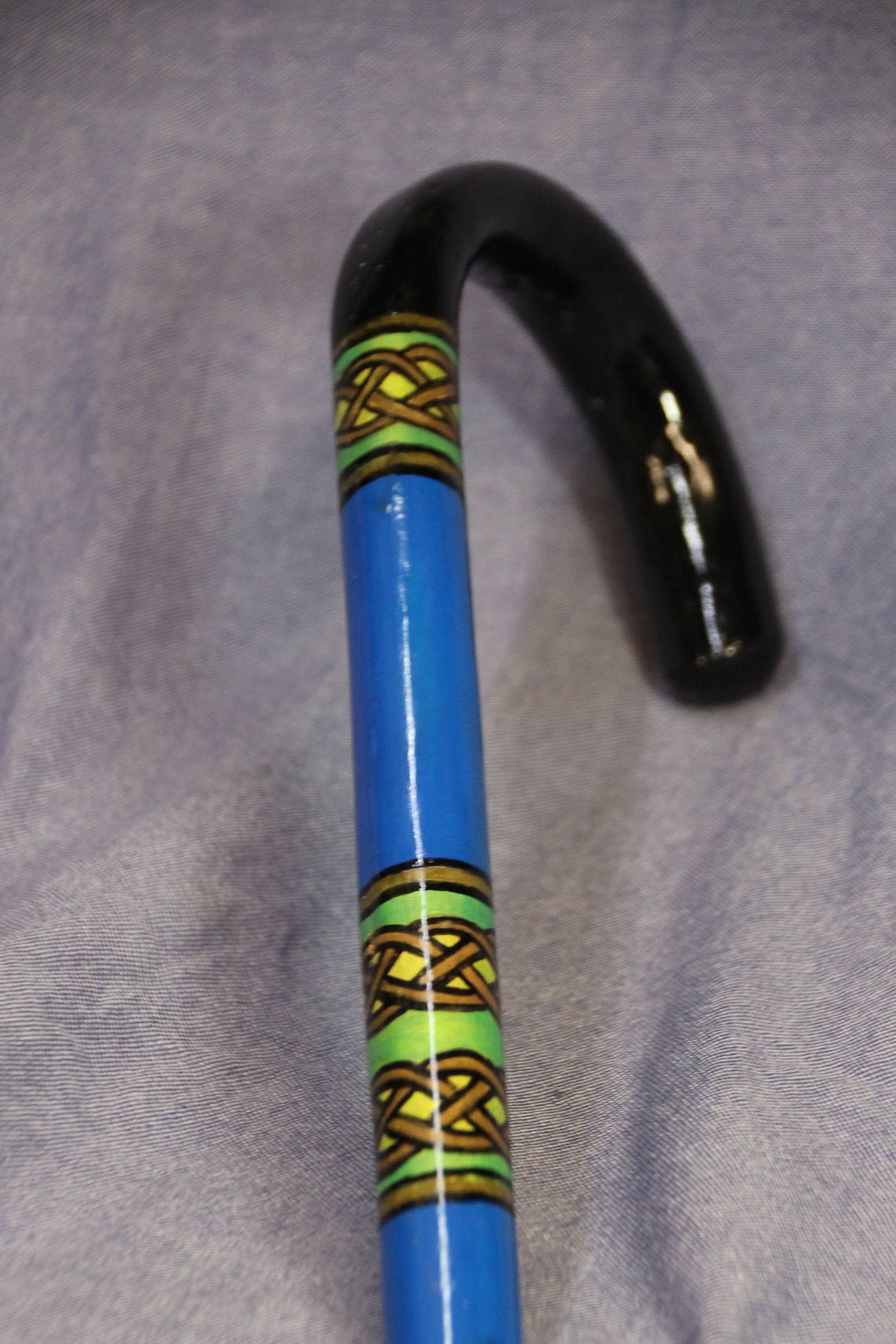 Celtic Design Walking Stick - Etsy
