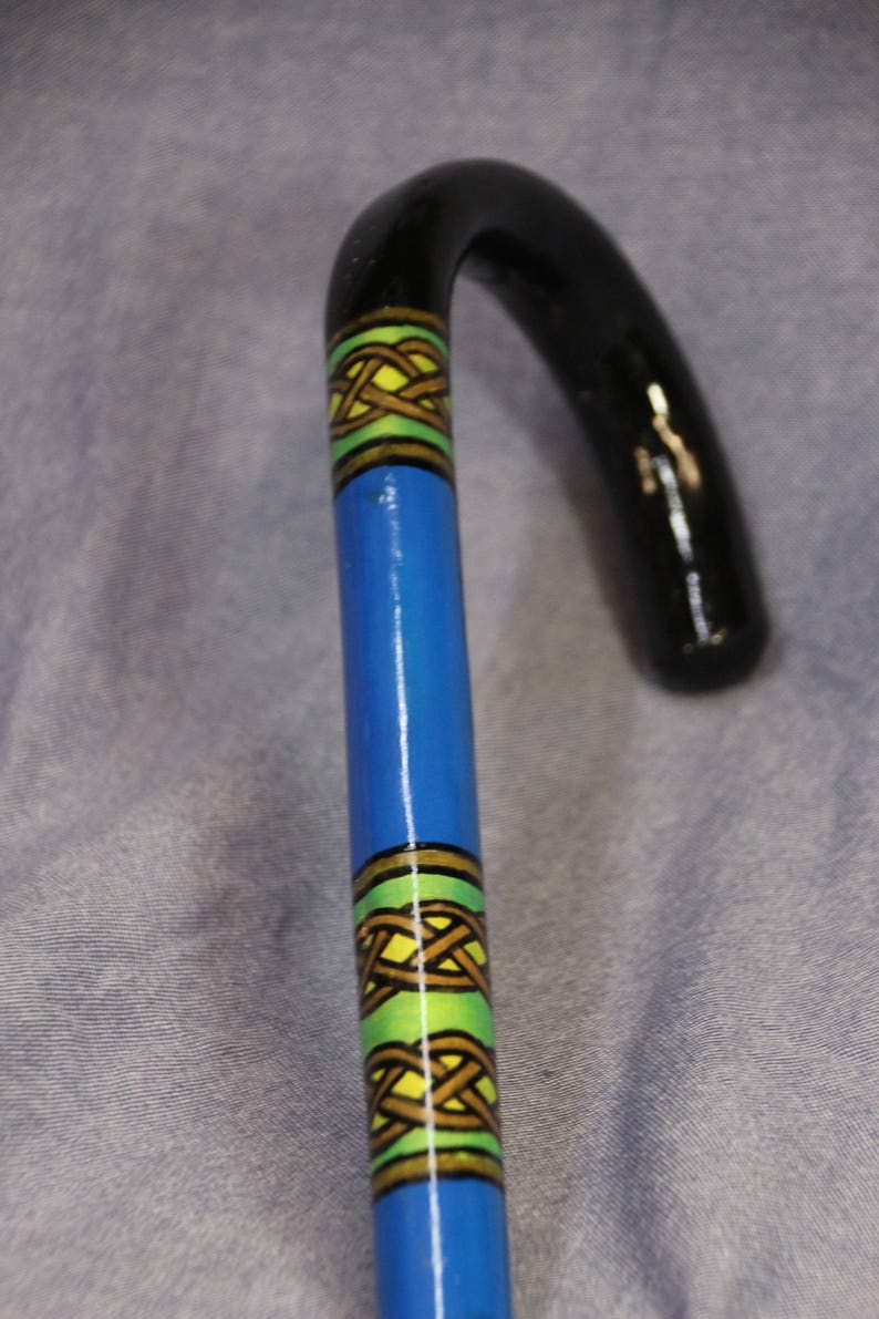 Celtic Design Walking Stick - Etsy UK