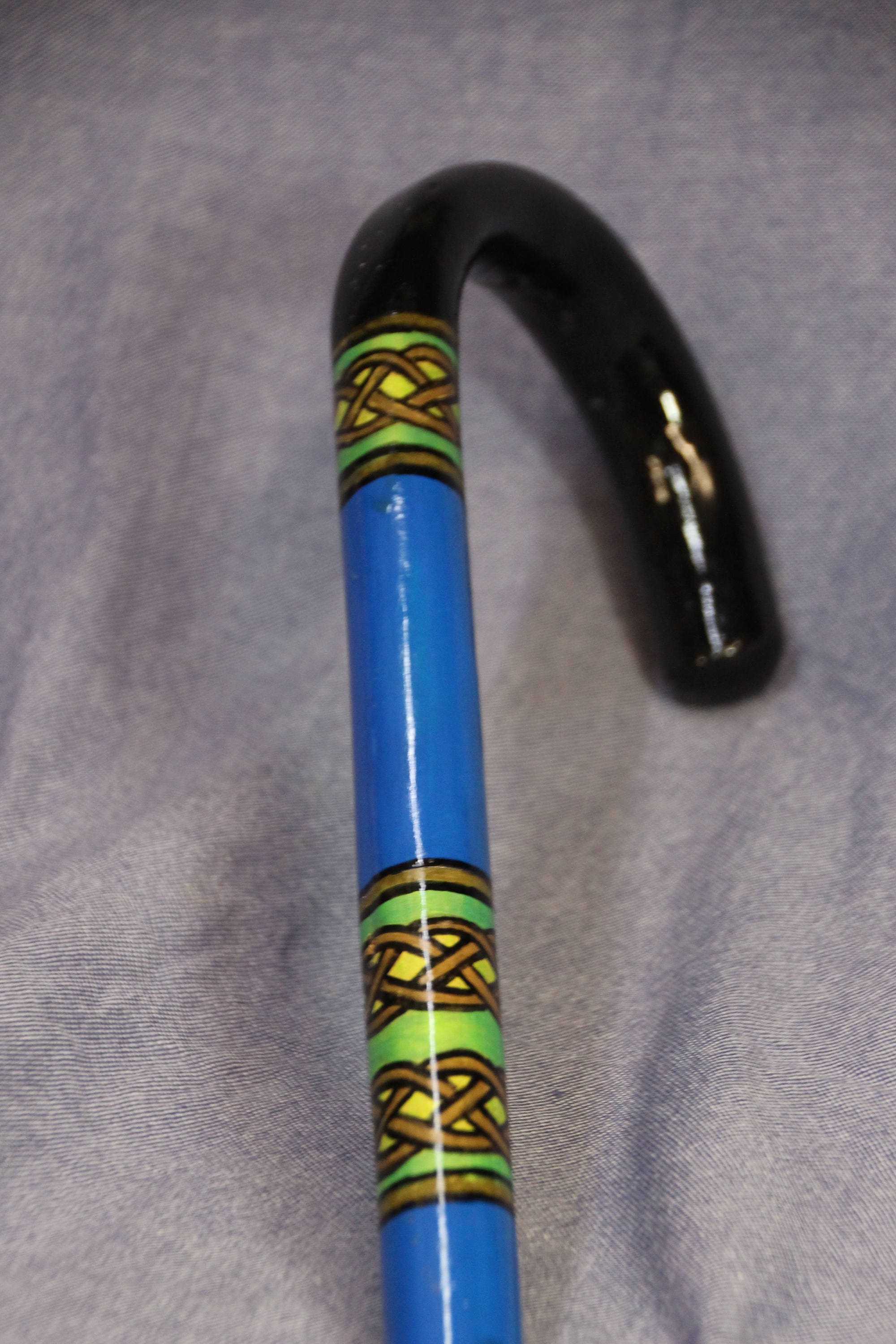 Celtic Design Walking Stick - Etsy UK