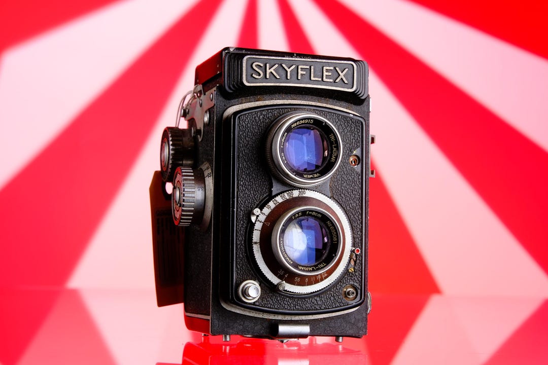 Tougodo Skyflex Kinoflex Prontor Shutter 6x6 Medium Format TLR Twin ...