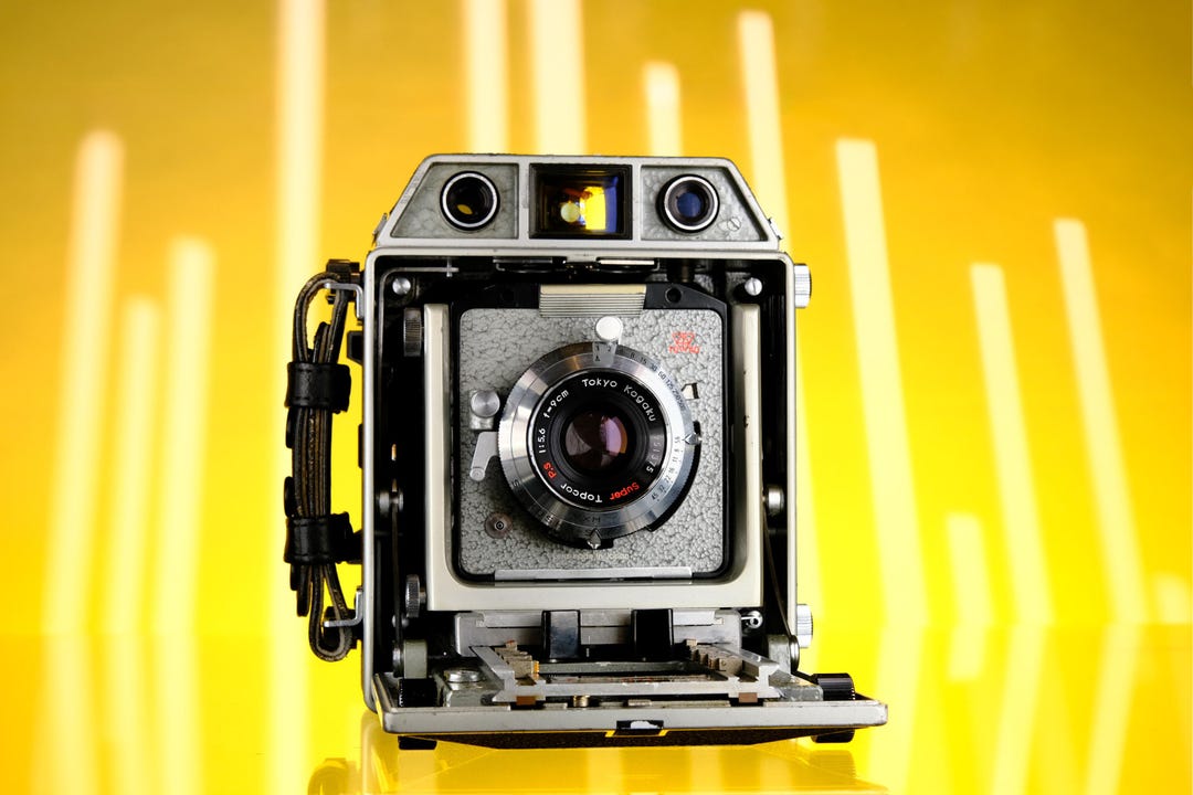 Topcon Horseman 970 Rangefinder View Camera W/ 6x9 Roll Film Back, 9cm ...