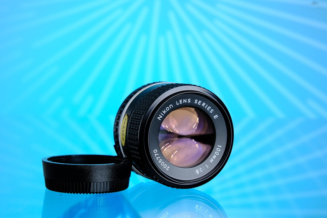Nikon E Series 100mm F/2.8 Compact Telephoto Lens Ai-s F Mount W Box - Etsy