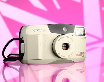 Canon Prima Zoom Shot Retro Film Camera From the 90s for 35mm Film ...