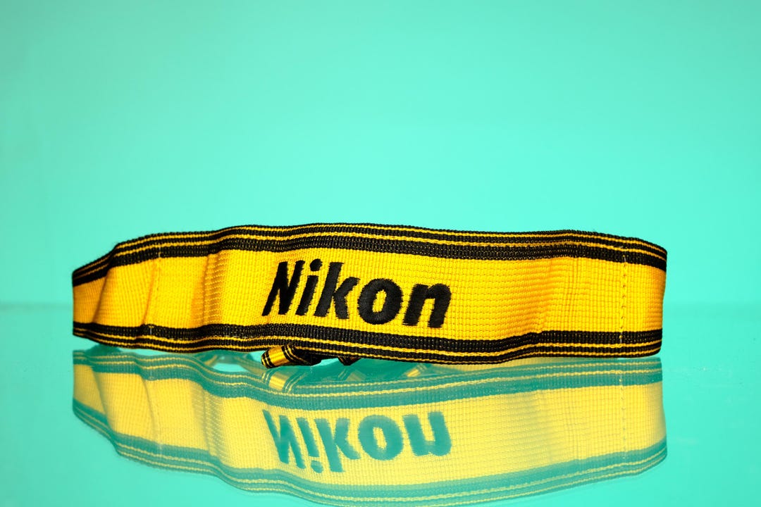 Nikon AN-6Y Genuine Yellow Camera Strap - Etsy