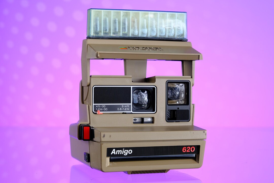 Polaroid Amigo 600 Instant Pack Film Camera Tested Working - Etsy