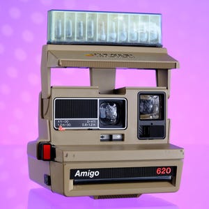 Polaroid Amigo 600 Instant Pack Film Camera Tested Working - Etsy