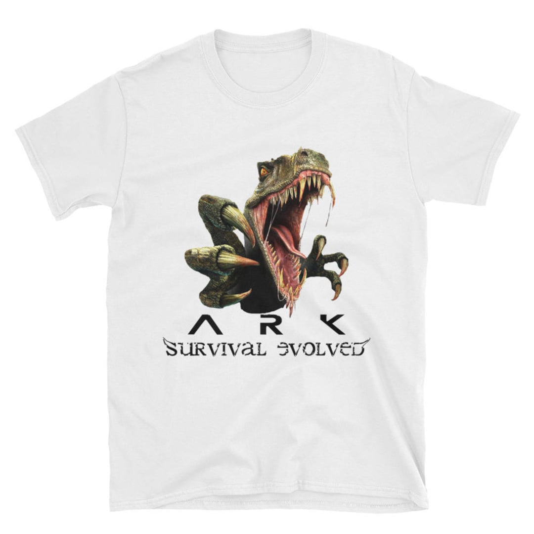 Ark Survival Evolved T-shirt Dino Roar Gaming Tee for Gamers,gift for ...
