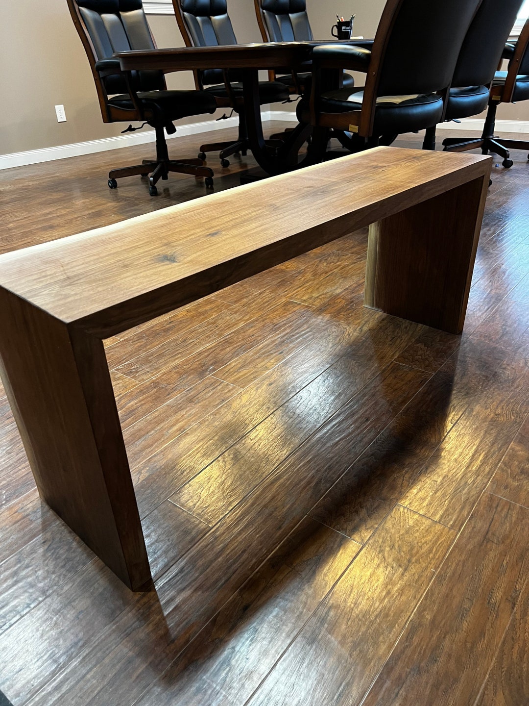 Walnut Live Edge Bench - Etsy