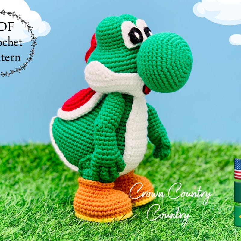Yoshi Crochet - Etsy