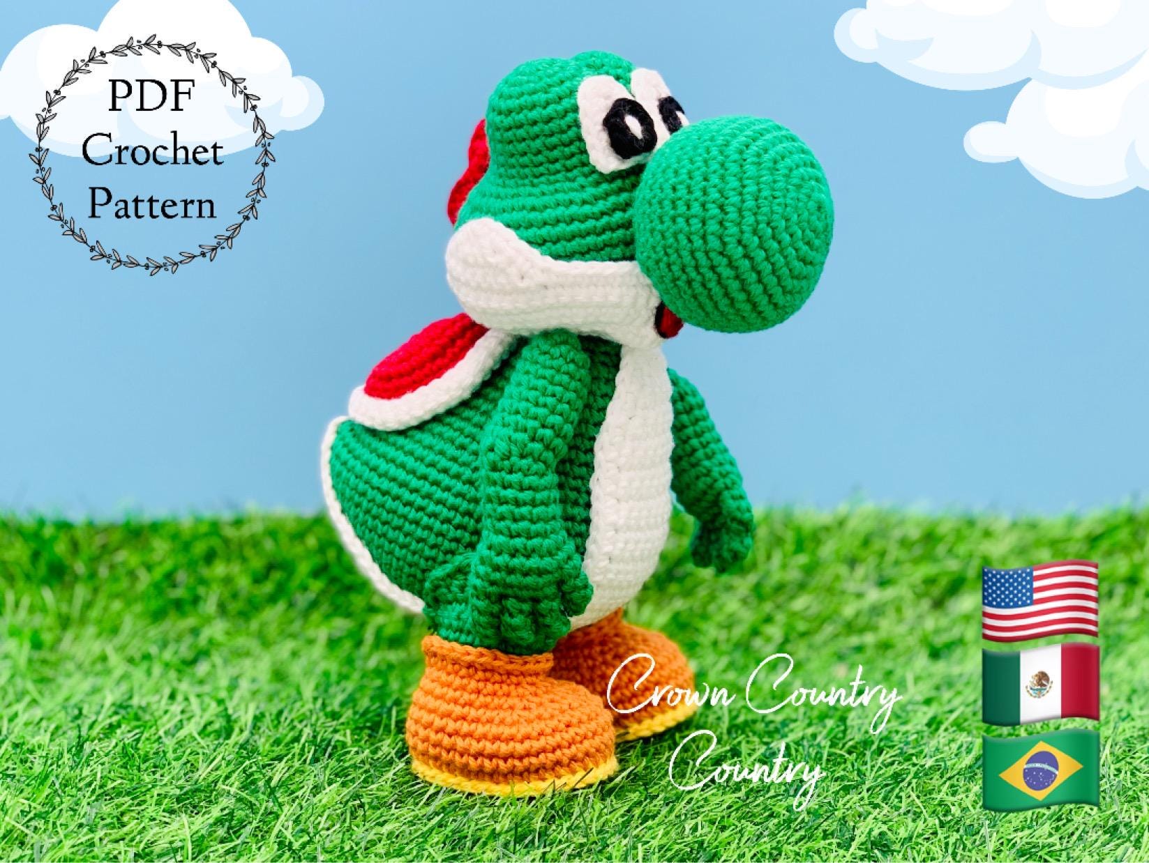 Yoshi Mario Crochet Pattern
