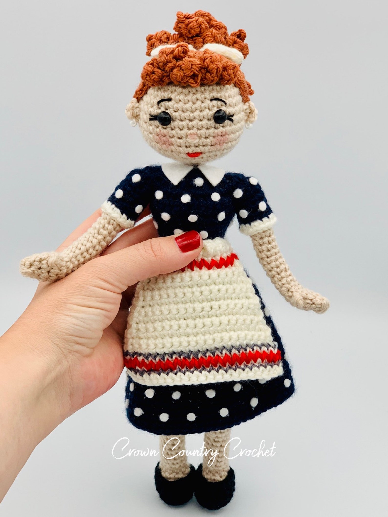 PDF CROCHET PATTERN Lucy Doll // Amigurumi // I Love Lucy | Etsy Canada