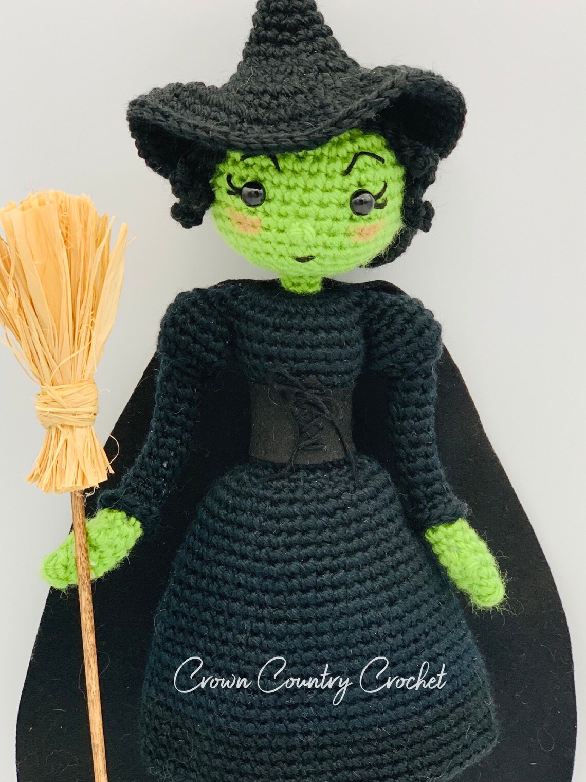 PDF CROCHET PATTERN Wicked Witch Doll // Amigurumi // Doll | Etsy