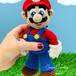 PDF CROCHET PATTERN Pack Mario Friends Fan Art Dolls// Mario Crochet ...