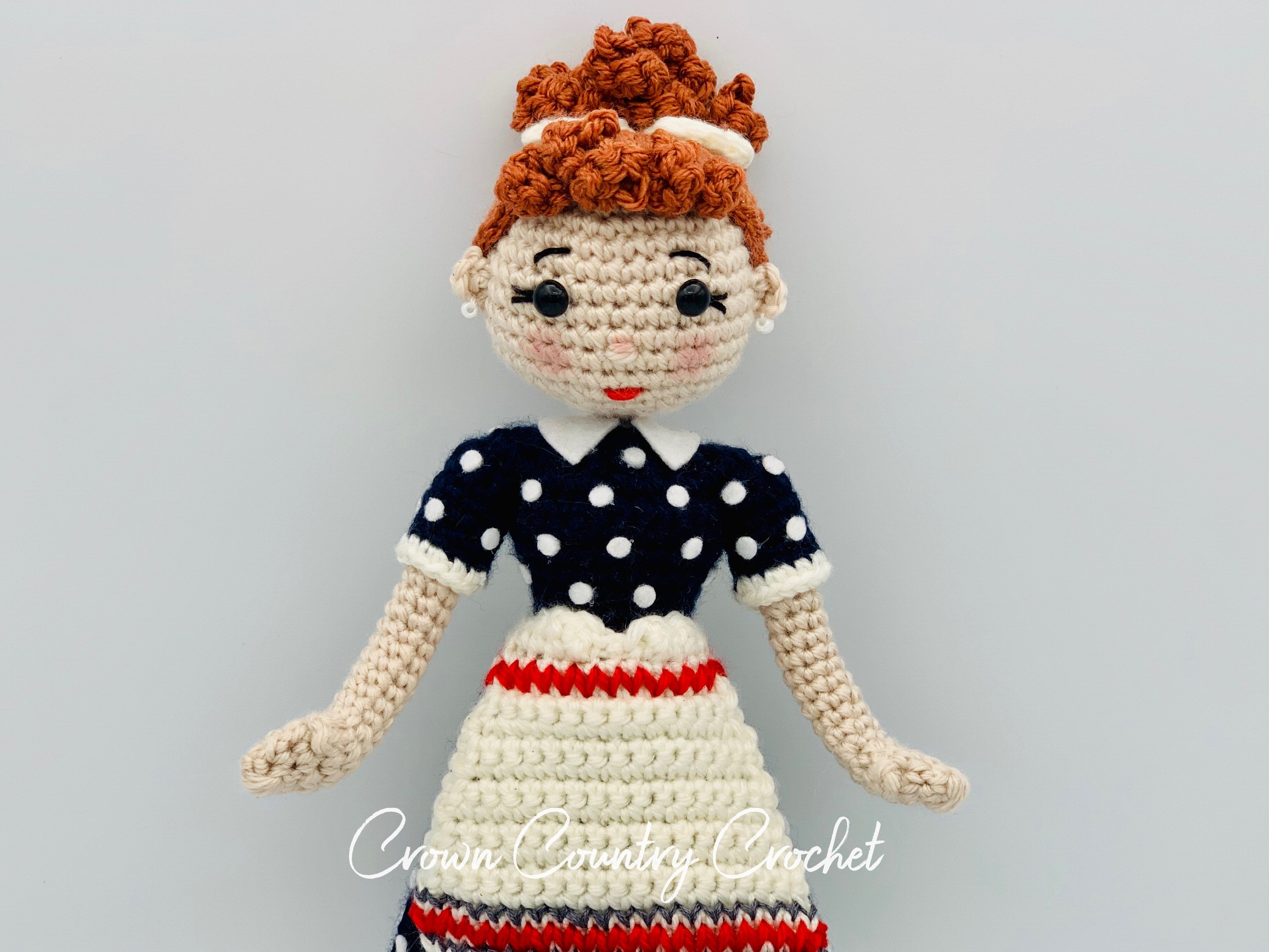 PDF CROCHET PATTERN Lucy Doll // Amigurumi // I Love Lucy | Etsy Canada