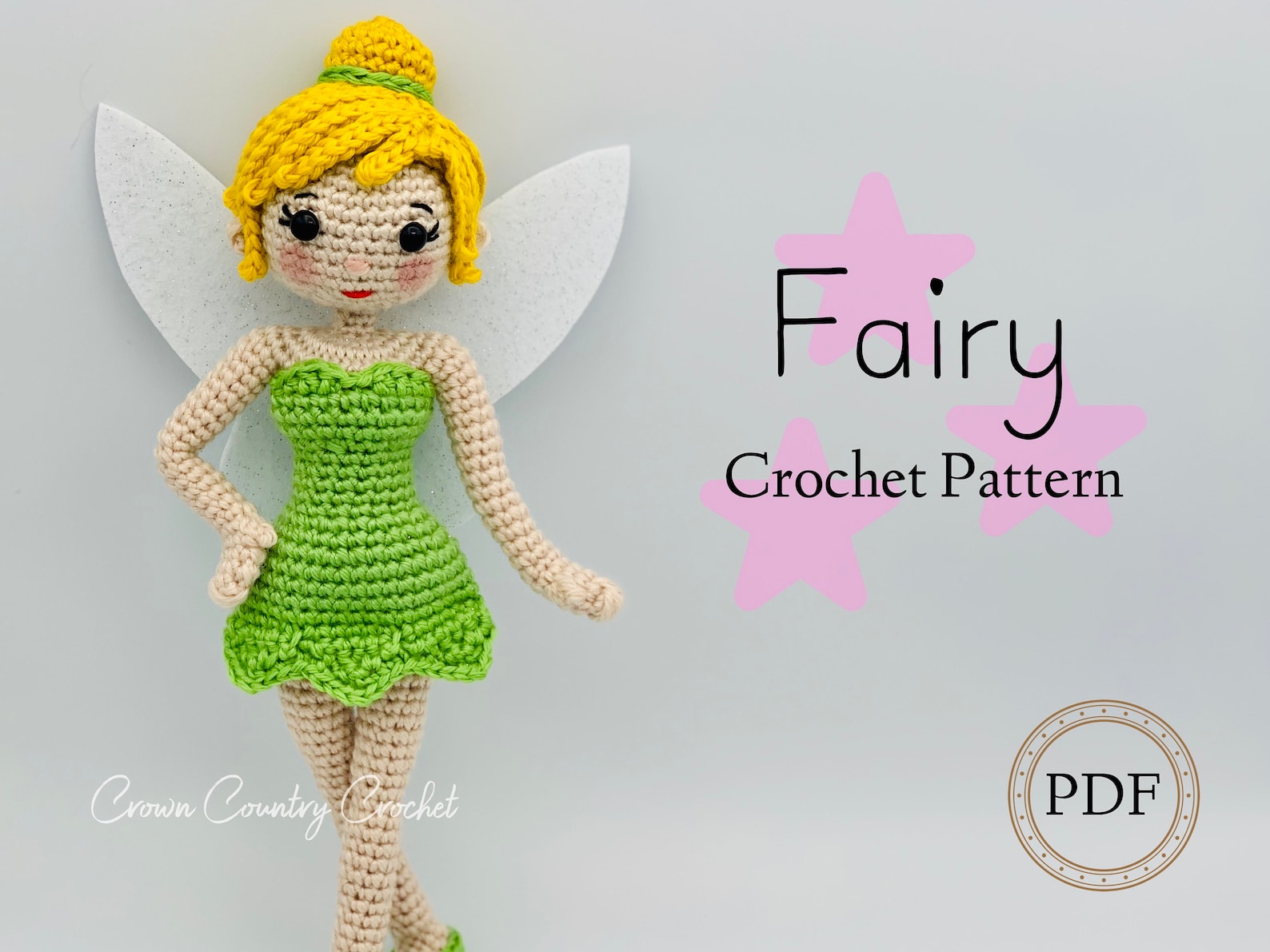 PDF CROCHET PATTERN Fairy Doll Crochet Pattern // Fairy | Etsy
