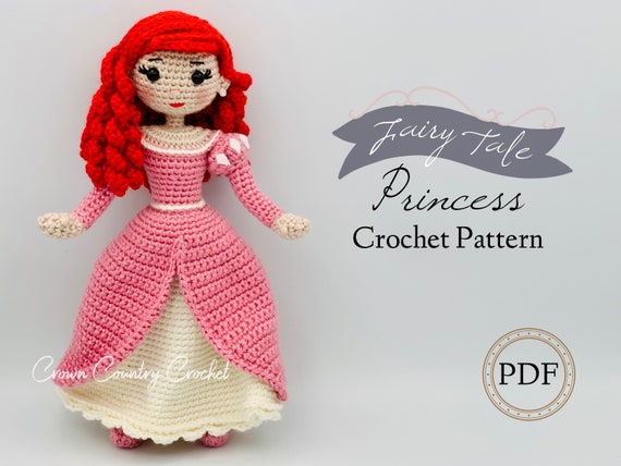 PDF CROCHET PATTERN Fairytale Princess Doll // Amigurumi - Etsy