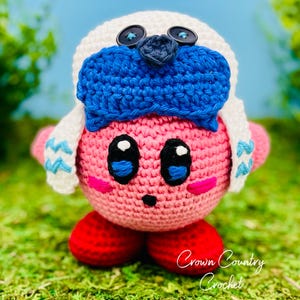 PDF CROCHET PATTERN Pink Puff Amigurumi // Gamer Fan Art Crochet // Nostalgic Crochet // Nerdy ...