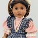 PDF CROCHET PATTERN Hair Snood for American Girl and 18 Dolls // Doll ...