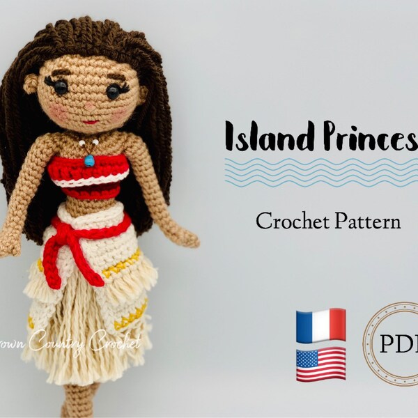 Moana Amigurumi Pattern - Etsy