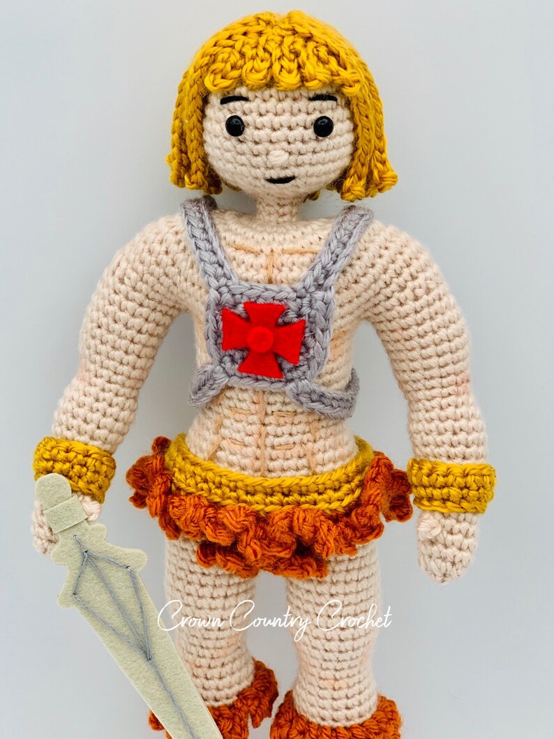 PDF CROCHET PATTERN Pack She-ra and He-man // Crochet Doll | Etsy