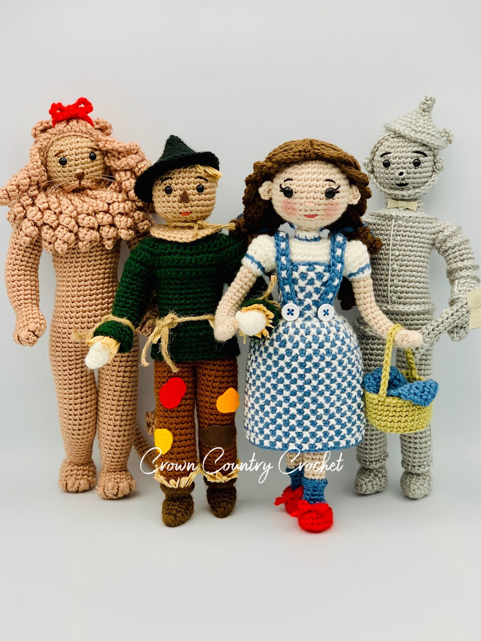 PDF CROCHET PATTERN Pack Friends of Oz // Amigurumi // Wizard - Etsy