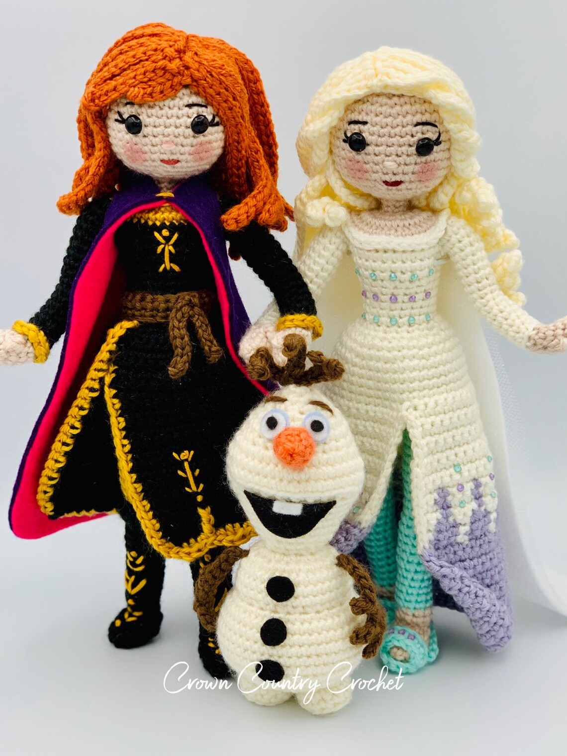 PDF CROCHET PATTERN Pack Ice Queen Bundle // Fairytale Crochet - Etsy