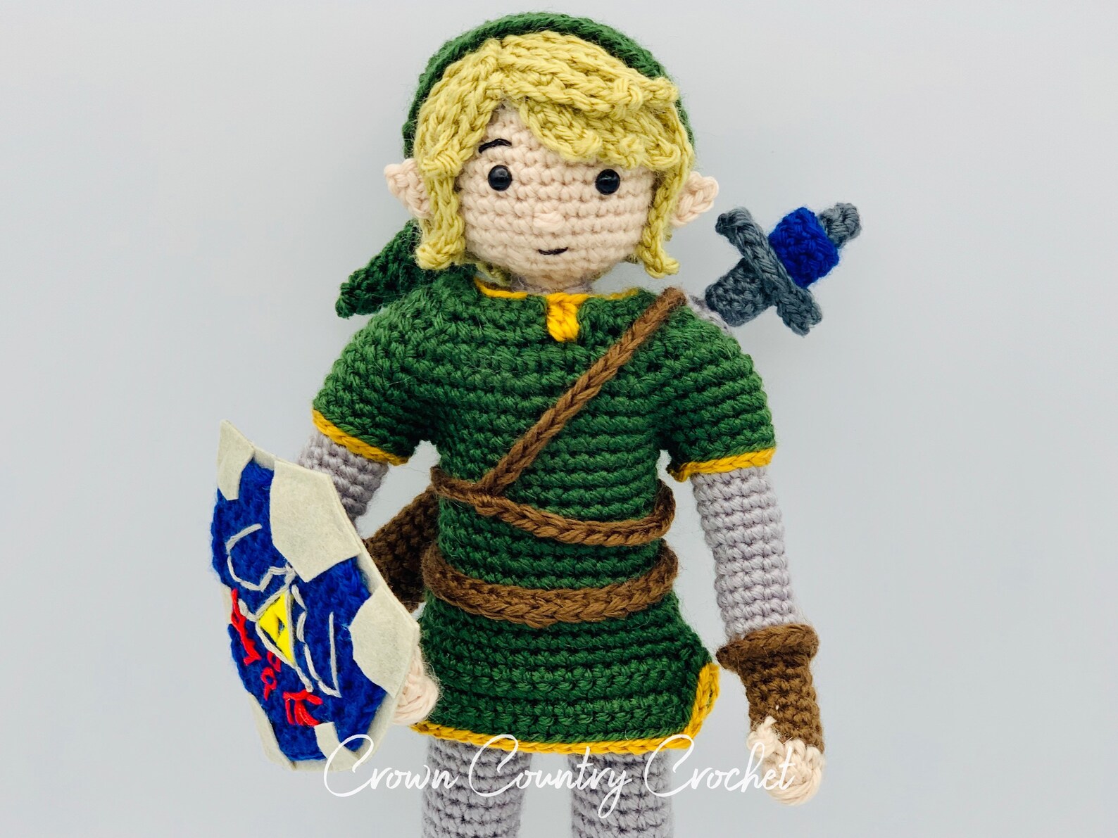 PDF CROCHET PATTERN Link Doll // Amigurumi // Video Game - Etsy France