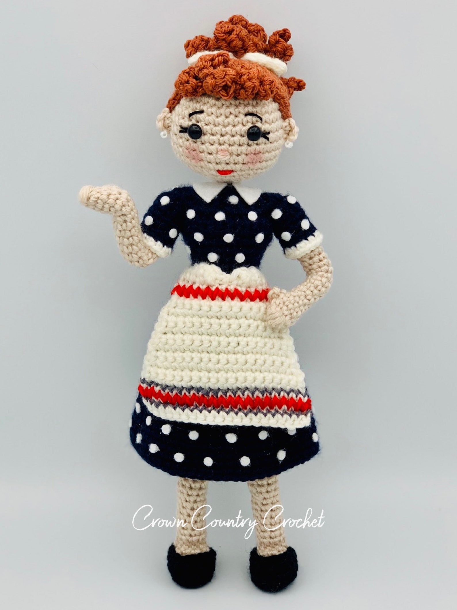 PDF CROCHET PATTERN Lucy Doll // Amigurumi // I Love Lucy | Etsy Canada