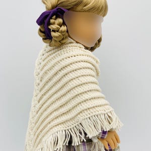 Woodland Doll Shawl Crochet Pattern for 18" Dolls (PDF Pattern) - Etsy