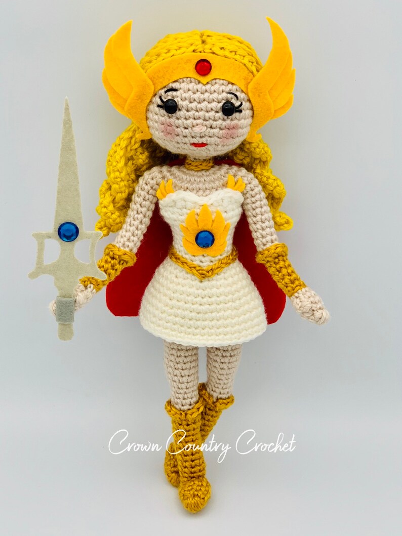 PDF CROCHET PATTERN Pack She-ra and He-man // Crochet Doll | Etsy