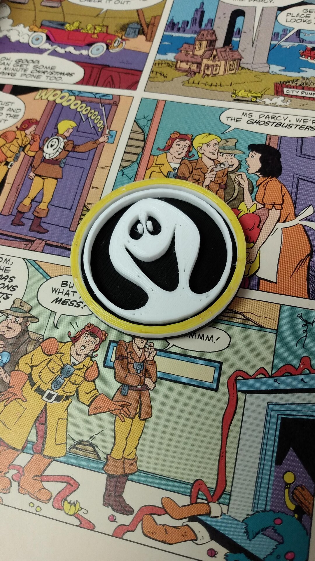 Filmation's Ghostbusters Logo Refrigerator Magnet - Etsy