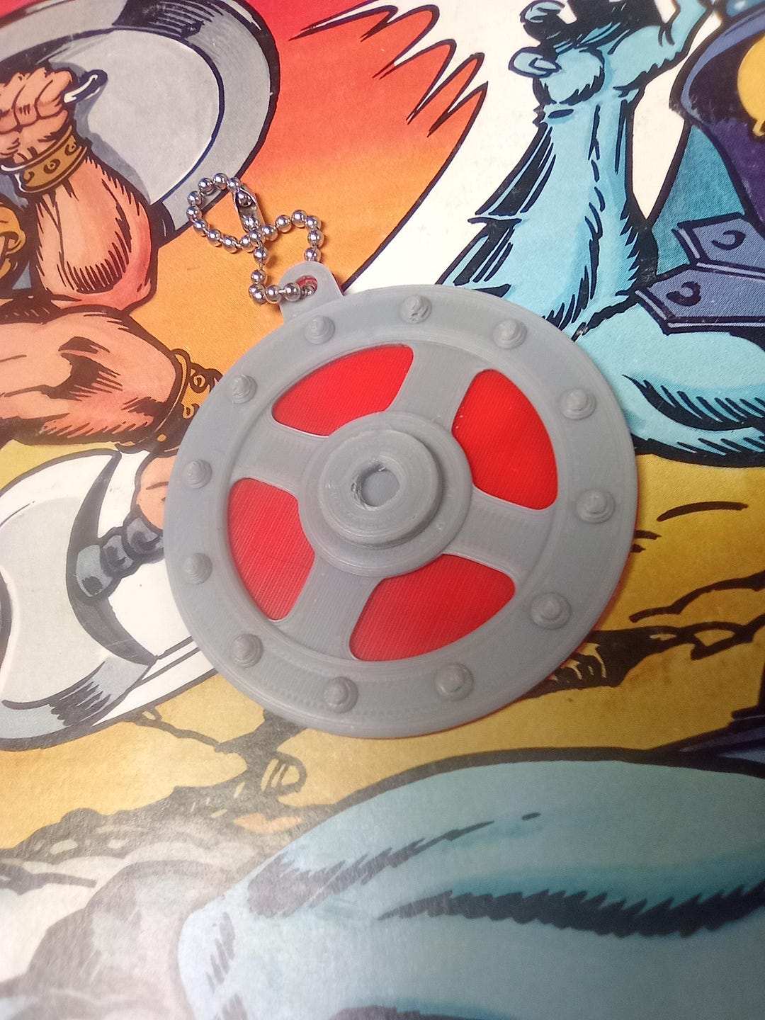 Masters of the Universe He-man Shield Keychain - Etsy