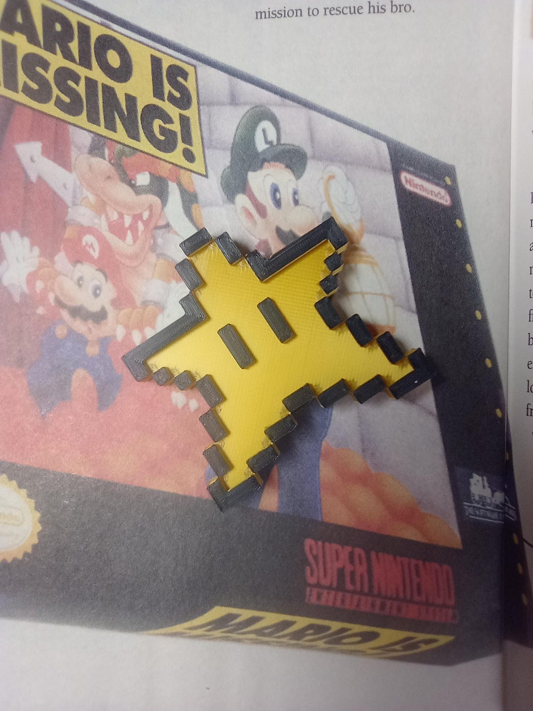 Nintendo NES Style 8-bit Super Star Refrigerator Magnet - Etsy