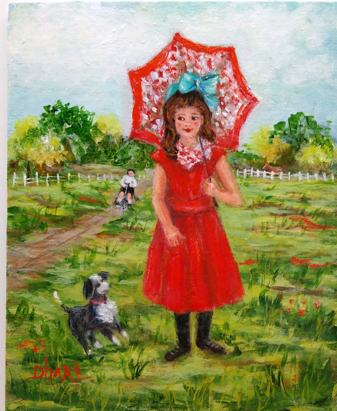 Wait for Me - 8x10 Orig Acrylic Painting - by Dianne Masters Hare ...