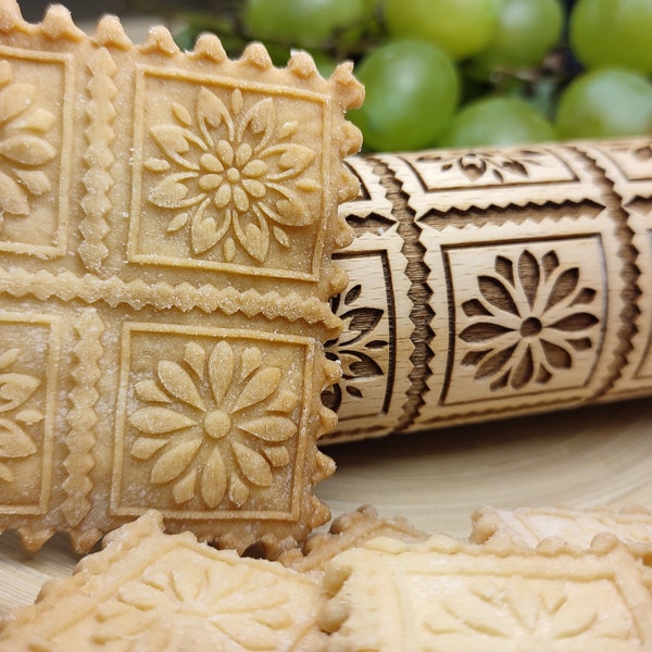 Flower Rolling Pin - Etsy