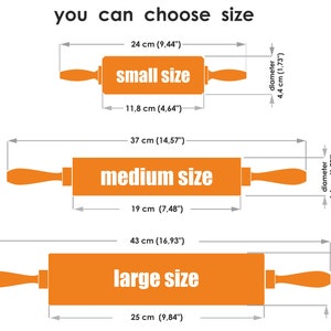 Plants - Engraved Rolling Pin, Embossed Rolling Pin, Handmade Rolling ...