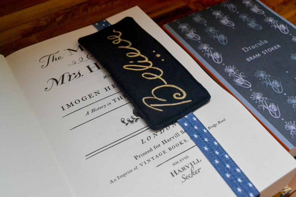 Believe Bookmark, Band Bookmark, Stretch bookmark, black bookmark ...