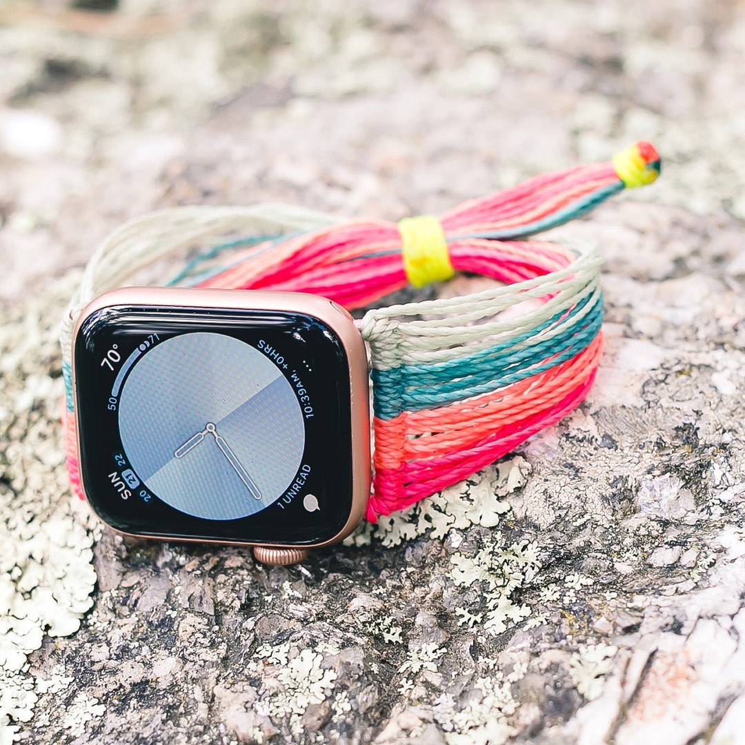 Boho Apple Watch Band Customizable 38mm 40mm 42mm 44mm - Etsy