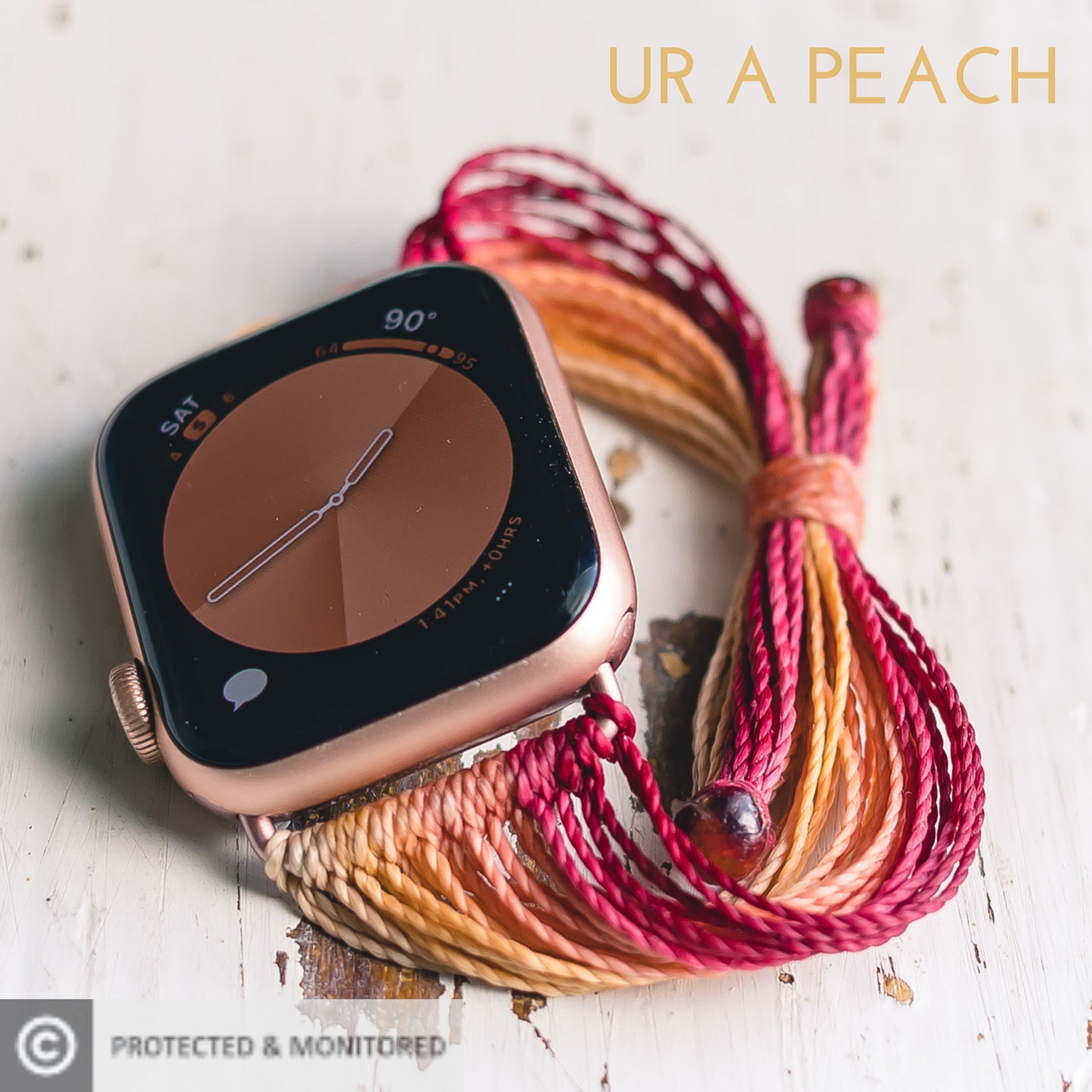 Boho Apple Watch Band Customizable 38mm 40mm 41mm 42mm 44mm | Etsy