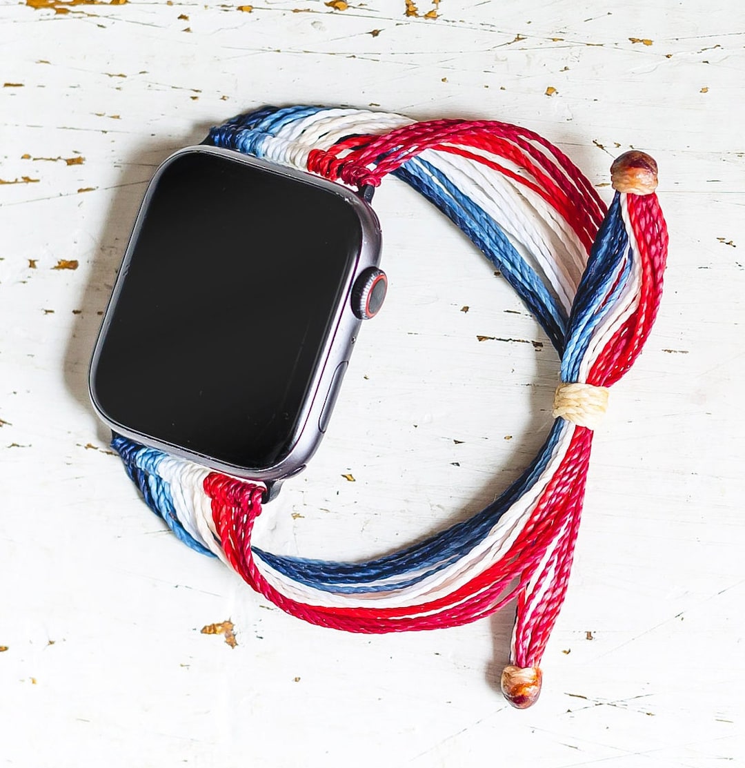 4th of July ORIGINAL Boho Apple Watch Band Any Series USA Independence ...