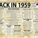 Back in 1989 Newspaper Style Poster, Born in 1989, 1989 Birthday ...