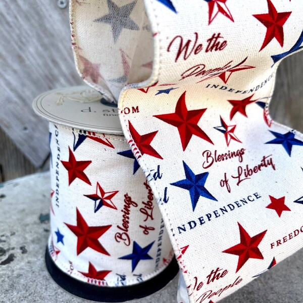 Patriotic Ribbon - Etsy