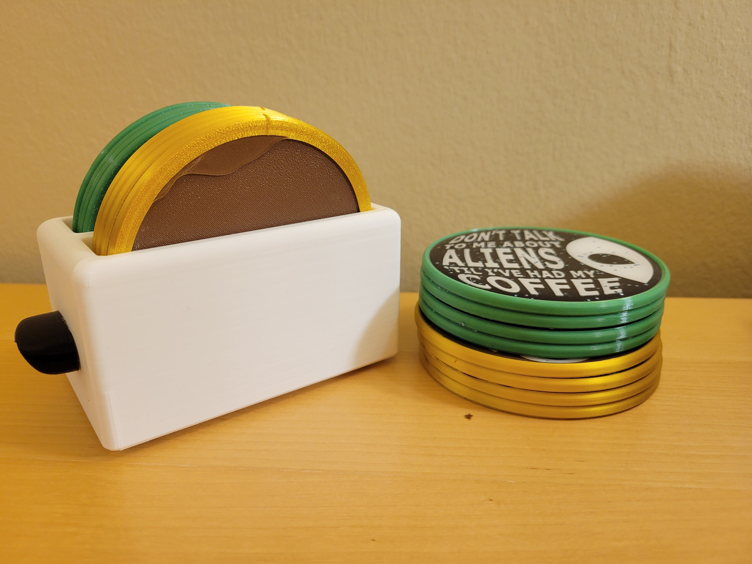 Alien Toaster Coaster Holster coasters Sold Separately - Etsy