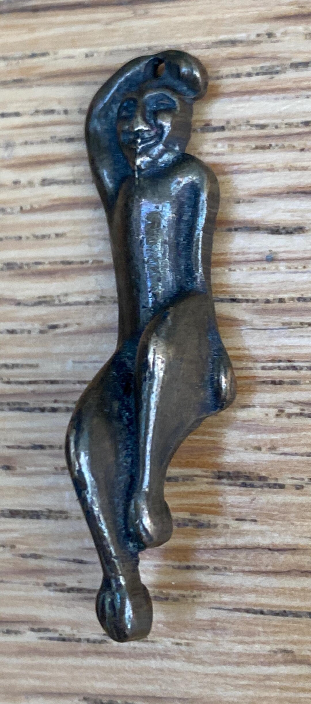 Vintage Brass Joan the Wad Charm - Etsy