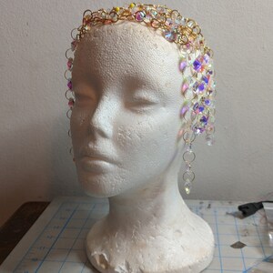 Cascading Gems Drag Burlesque Headpiece - Etsy